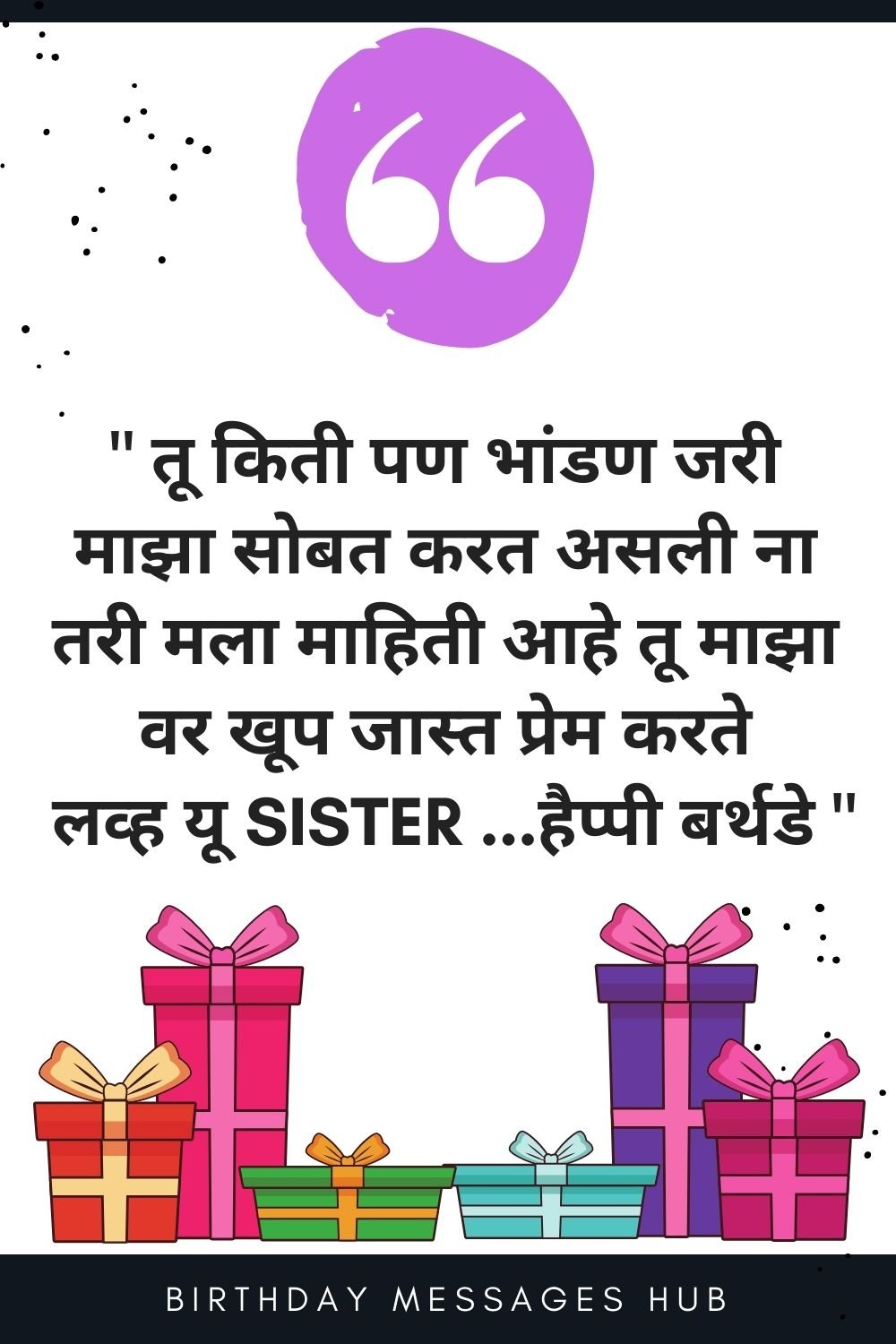 44 Best Birthday Wishes In Marathi For Sister 2021
